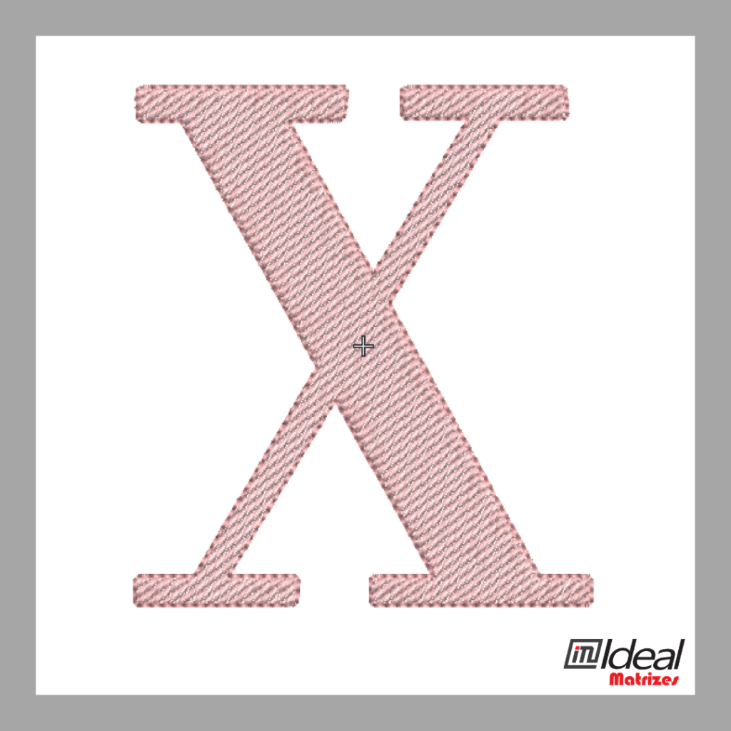 Arquivos Letra X • Ideal Matrizes de Bordados